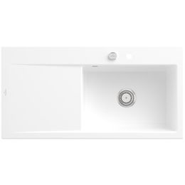 Villeroy & Boch Villeroy & Boch Einbausp&uuml;le Subway Style 60 1000x510mm Exc-Garn. IB re Keram. Stone White cplus, 336 336102RW
