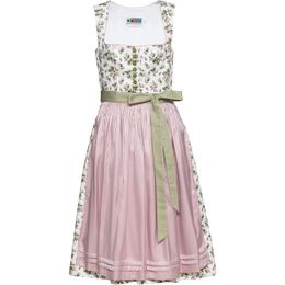 BERWIN & WOLFF Berwin & Wolff Midi-Dirndl Ecru/Rosa (Gr&ouml;&szlig;e: 44)