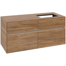 Villeroy & Boch Villeroy & Boch Waschtischunterschrank Collaro C114B0 1200x548x500mm mit Beleuchtung Kansas Oak C114B0RH
