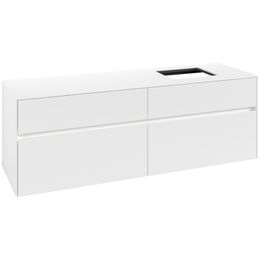 Villeroy & Boch Villeroy & Boch Waschtischunterschrank Collaro C136B0 1600x548x500mm mit Beleuchtung White Matt C136B0MS