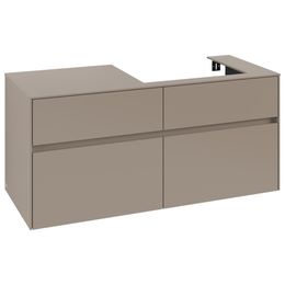 Villeroy & Boch Villeroy & Boch Waschtischunterschrank Collaro C083B0 1200x548x500mm m. Bel. 4 Ausz. Waschtisch re T C083B0VM