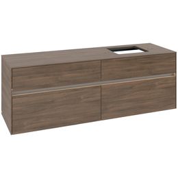 Villeroy & Boch Villeroy & Boch Waschtischunterschrank Collaro C136B0 1600x548x500mm mit Beleuchtung Arizona Oak C136B0VH