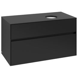 Villeroy & Boch Villeroy & Boch Waschtischunterschrank Collaro C04000 1000x548x500mm 2 Ausz. Waschtisch re Volcano B C04000VL