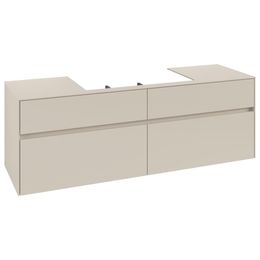 Villeroy & Boch Villeroy & Boch Waschtischunterschrank Collaro C028B0 1600x548x500mm m. Bel. 4 Ausz. Waschtisch mitt C028B0VN