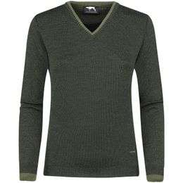 Jagdhund Damen Pullover Ebnit Oliv (Gr&ouml;&szlig;e: 36)