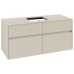 Villeroy & Boch Villeroy & Boch Waschtischunterschrank Collaro C12800 1200x548x500mm 4 Ausz. Waschtisch mittig Cashm C12800VN