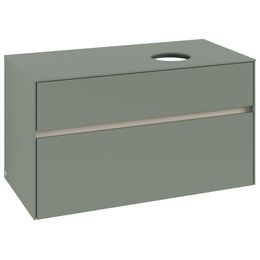 Villeroy & Boch Villeroy & Boch Waschtischunterschrank Collaro C040B0 1000x548x500mm m. Bel. 2 Ausz. Waschtisch re S C040B0AF