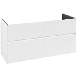 Villeroy & Boch Villeroy & Boch Waschtischunterschrank Collaro C147B0 472x609,5x1261mm mit Beleuchtung White Matt C147B0MS