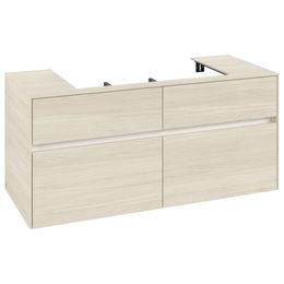 Villeroy & Boch Villeroy & Boch Waschtischunterschrank Collaro C08700 1200x548x500mm 4 Ausz. Waschtisch mittig White C08700AA