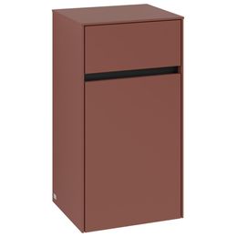 Villeroy & Boch Villeroy & Boch Seitenschrank Collaro 404x748x349mm 1 T&uuml;r 1 Schublade A:li Wine Red C03200AH