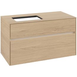 Villeroy & Boch Villeroy & Boch Waschtischunterschrank Collaro C110B0 1000x548x500mm mit Beleuchtung Nordic Oak C110B0VJ