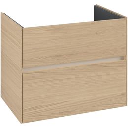 Villeroy & Boch Villeroy & Boch Waschtischunterschrank Collaro C144B0 472x609,5x761mm mit Beleuchtung Nordic Oak C144B0VJ