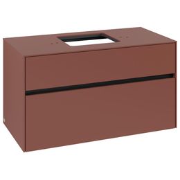 Villeroy & Boch Villeroy & Boch Waschtischunterschrank Collaro C125B0 1000x548x500mm m. Bel. 2 Ausz. Waschtisch mitt C125B0AH