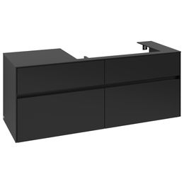 Villeroy & Boch Villeroy & Boch Waschtischunterschrank Collaro C090B0 1400x548x500mm m. Bel. 4 Ausz. Waschtisch re V C090B0VL