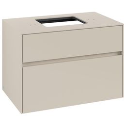 Villeroy & Boch Villeroy & Boch Waschtischunterschrank Collaro C124B0 800x548x500mm m. Bel. 2 Ausz. Waschtisch mitti C124B0VN