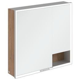 Villeroy & Boch Villeroy & Boch Aufputz-Spiegelschrank My View+ A48180 800x750x168mm m. Bel. Kansas Oak A48180RH