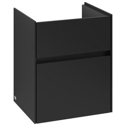 Villeroy & Boch Villeroy & Boch Waschtischunterschrank Collaro 460x546x374mm 2 Ausz. Waschbecken mittig Volcano Bl C00600VL