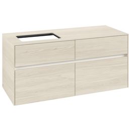 Villeroy & Boch Villeroy & Boch Waschtischunterschrank Collaro C11300 1200x548x500mm 4 Ausz. Waschtisch li White Oak C11300AA