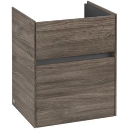 Villeroy & Boch Villeroy & Boch Collaro Waschbeckenunterschrank, 2 Ausz&uuml;ge, 460 x 546 x 374 mm, Stone Oak C00600RK