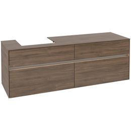 Villeroy & Boch Villeroy & Boch Waschtischunterschrank Collaro C078B0 1600x548x500mm mit Beleuchtung C078B0VH