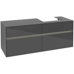 Villeroy & Boch Villeroy & Boch Waschtischunterschrank Collaro C075B0 1400x548x500mm mit Beleuchtung C075B0FP