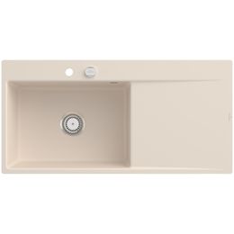 Villeroy & Boch Villeroy & Boch Einbausp&uuml;le Subway Style 60 Flat 1000x510mm Exc-Garn. IB li Keram. Ivory cplus, 3362 33622FFU