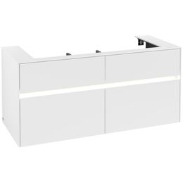 Villeroy & Boch Villeroy & Boch Waschtischunterschrank Collaro C091B0 1200x548x500mm mit Beleuchtung C091B0MS