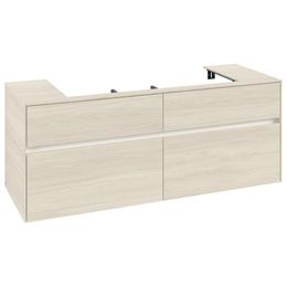 Villeroy & Boch Villeroy & Boch Waschtischunterschrank Collaro C092B0 1400x548x500mm m. Bel. 4 Ausz. Waschtisch mitt C092B0AA