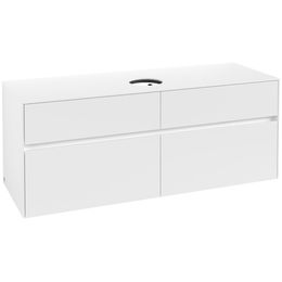 Villeroy & Boch Villeroy & Boch Waschtischunterschrank Collaro C045 1400x548x500mm 4 Ausz. Waschtisch m.tig White Ma C04500MS