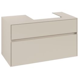 Villeroy & Boch Villeroy & Boch Waschtischunterschrank Collaro C01500 1000x548x500mm 2 Ausz. Waschtisch re Cashmere C01500VN