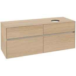 Villeroy & Boch Villeroy & Boch Waschtischunterschrank Collaro C047 1400x548x 500mm 4 Ausz. Waschbecken re Nordic Oa C04700VJ