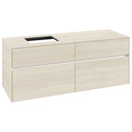 Villeroy & Boch Villeroy & Boch Waschtischunterschrank Collaro C13200 1400x548x500mm 4 Ausz. Waschtisch li White Oak C13200AA