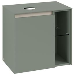 Villeroy & Boch Villeroy & Boch Waschtischunterschrank Collaro 600x548x380mm 1trg. A:li Waschbecken li Soft Green C15200AF