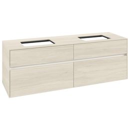 Villeroy & Boch Villeroy & Boch Waschtischunterschrank Collaro C12300 1600x548x500mm 4 Ausz. f&uuml;r 2 Waschtisch White C12300AA