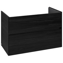 Villeroy & Boch Villeroy & Boch Waschtischunterschrank Collaro 961x610x480mm m. Bel. 2 Ausz. Waschtisch mittig Black C145B0AB