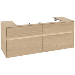 Villeroy & Boch Villeroy & Boch Waschtischunterschrank Collaro C092B0 1400x548x500mm mit Beleuchtung C092B0VJ