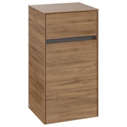 Villeroy & Boch Villeroy & Boch Collaro Seitenschrank, 1 T&uuml;r, 1 Schublade, 404 x 748 x 349 mm, Kansas Oak C03201RH