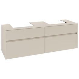 Villeroy & Boch Villeroy & Boch Waschtischunterschrank Collaro C02100 1600x548x500mm 4 Ausz. f&uuml;r 2 Waschtisch Cashme C02100VN