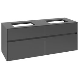 Villeroy & Boch Villeroy & Boch Waschtischunterschrank Collaro C119B0 1400x548x500mm m. Bel. 4 Ausz. f&uuml;r 2 Waschtisc C119B0VR