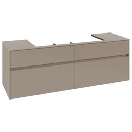 Villeroy & Boch Villeroy & Boch Waschtischunterschrank Collaro C031B0 1600x548x500mm m. Bel. 4 Ausz. Waschtisch mitt C031B0VM