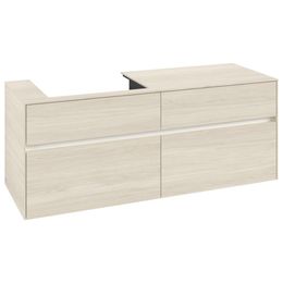 Villeroy & Boch Villeroy & Boch Waschtischunterschrank Collaro C085B0 1400x548x500mm m. Bel. 4 Ausz. Waschtisch li W C085B0AA