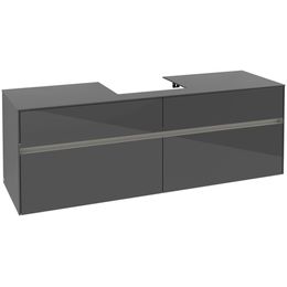Villeroy & Boch Villeroy & Boch Waschtischunterschrank Collaro C077B0 1600x548x500mm mit Beleuchtung C077B0FP
