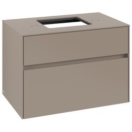 Villeroy & Boch Villeroy & Boch Waschtischunterschrank Collaro C12400 800x548 x500mm 2 Ausz. Waschbecken mittig Ta C12400VM