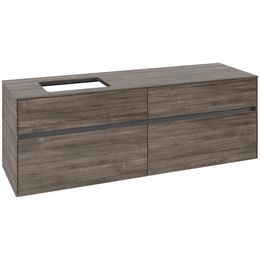 Villeroy & Boch Villeroy & Boch Waschtischunterschrank Collaro C12100 1600x548x500mm Stone Oak C12100RK
