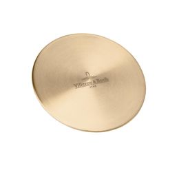 Villeroy & Boch Villeroy & Boch Ventilabdeckung 115x115mm aus Edelstahl Gold matt, 96241503 96241503