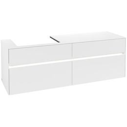 Villeroy & Boch Villeroy & Boch Waschtischunterschrank Collaro C022B0 1600x548x500mm mit Beleuchtung C022B0MS