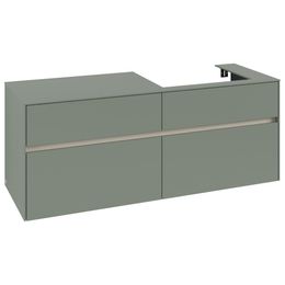 Villeroy & Boch Villeroy & Boch Waschtischunterschrank Collaro C086B0 1400x548x500mm m. Bel. 4 Ausz. Waschtisch re S C086B0AF