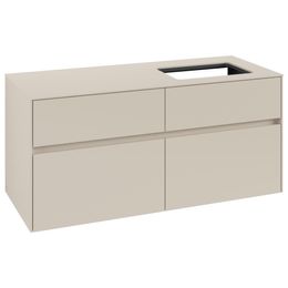 Villeroy & Boch Villeroy & Boch Waschtischunterschrank Collaro C11400 1200x548x500mm 4 Ausz. Waschtisch re Cashmere C11400VN