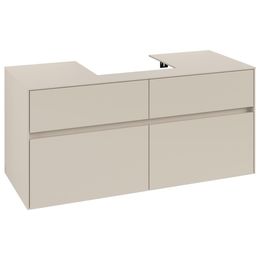 Villeroy & Boch Villeroy & Boch Waschtischunterschrank Collaro C070B0 1200x548x500mm m. Bel. 4 Ausz. Waschtisch mitt C070B0VN