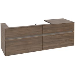 Villeroy & Boch Villeroy & Boch Waschtischunterschrank Collaro C029B0 1600x548x500mm mit Beleuchtung C029B0VH